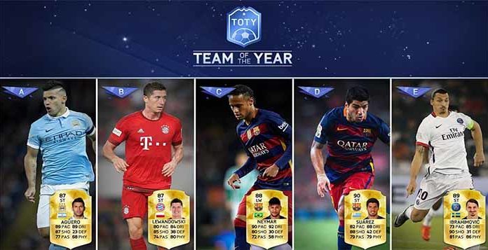 FIFA 16 TOTY Forwards Available in Packs Now